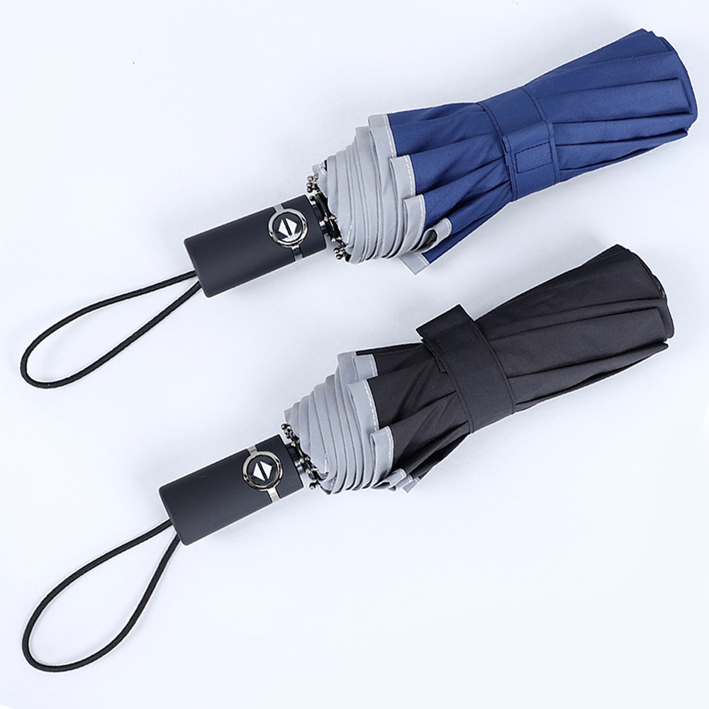 23" Auto Open/Close Umbrella with Trimming – FairPrice Gifts